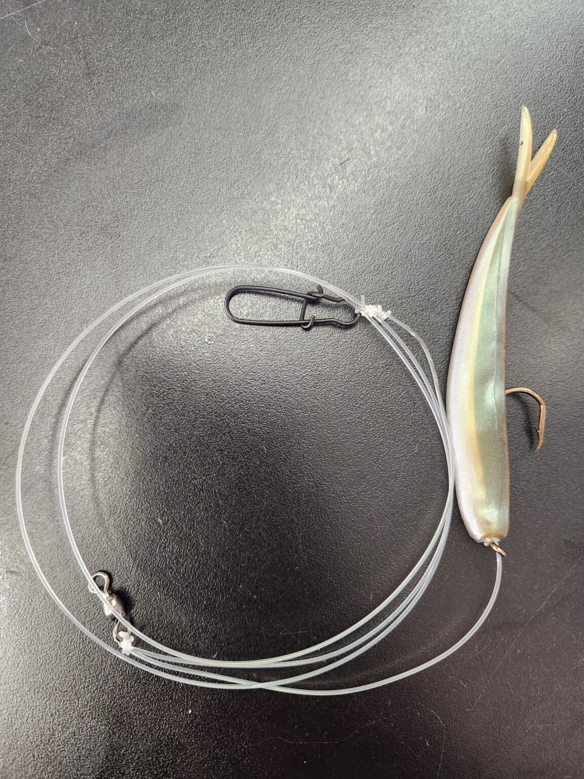 Custom Sea Bass Jigging Rig with Fin S - Jersey Hooker